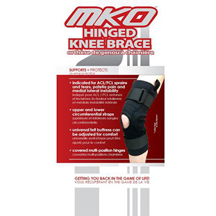 Buy MKO Hinged Knee Wrap Brace - Knee GTA