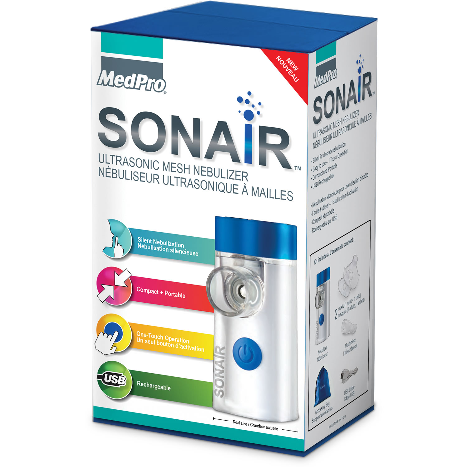 Buy Sonair™ Ultrasonic Mesh Nebulizer by MedPro® - Respiratory Canada 2023